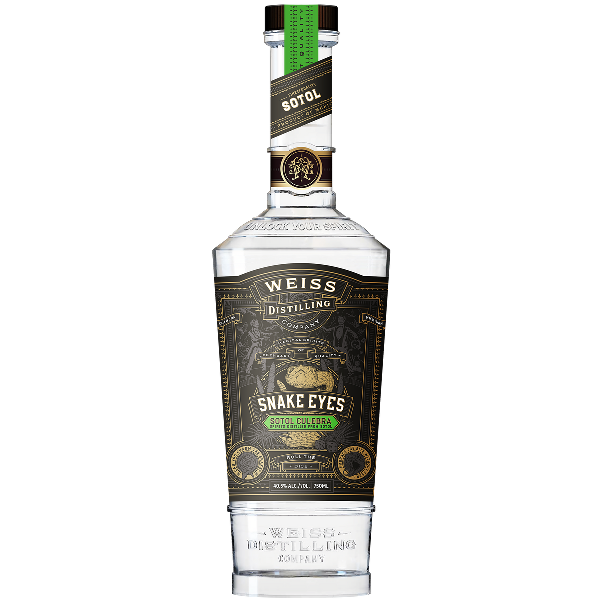 SNAKE EYES SOTOL CULEBRA – WEISS DISTILLING CO