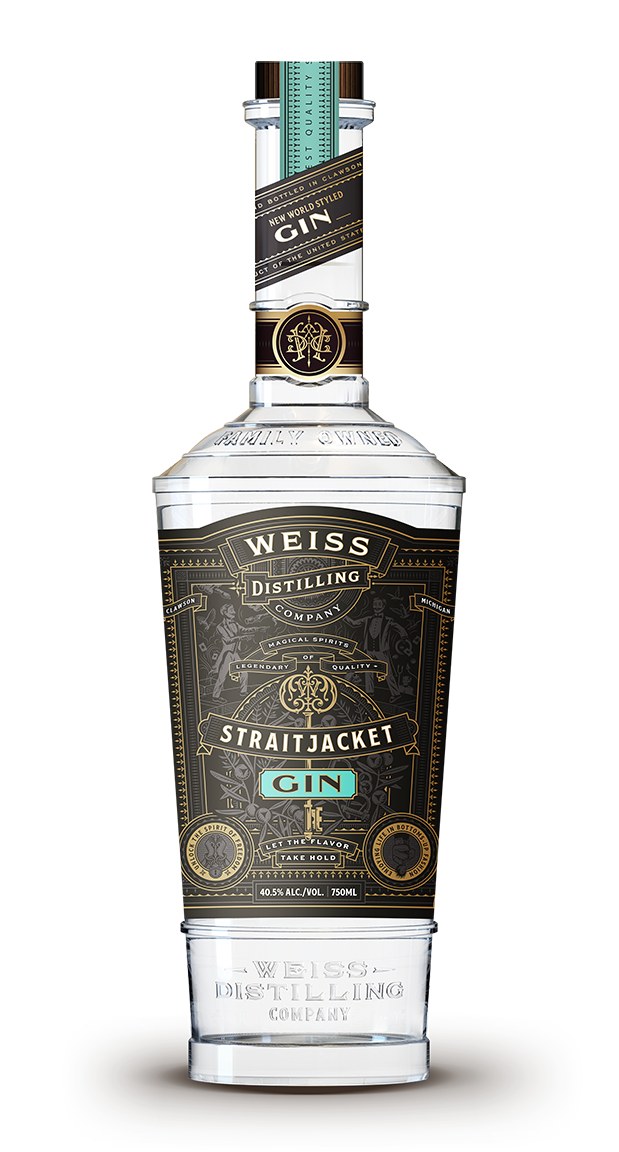 STRAITJACKET GIN – WEISS DISTILLING CO
